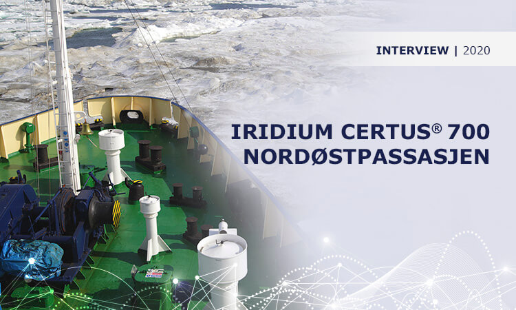 Iridium Certus 700 I Nordøstpassasjen | IEC Telecom