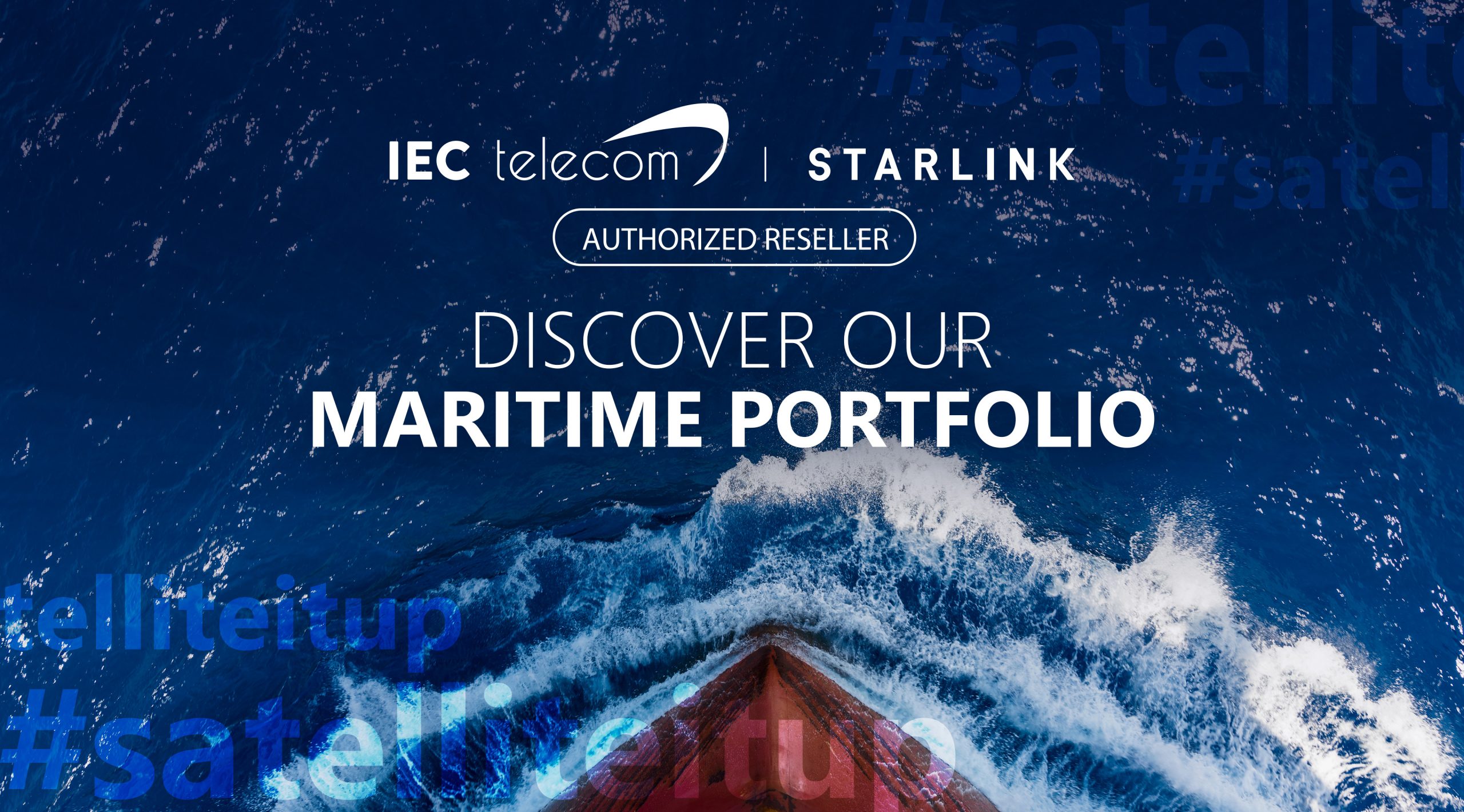 Starlink Maritime | Authorised Reseller - IEC Telecom