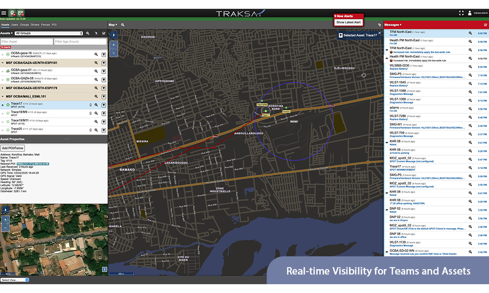 TRACKSAT TRACKING - LAND - IEC Telecom