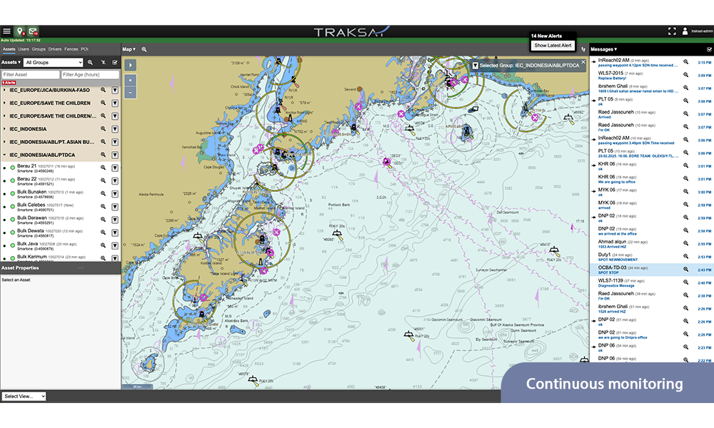 TrakSat Tracking Maritime | IEC Telecom